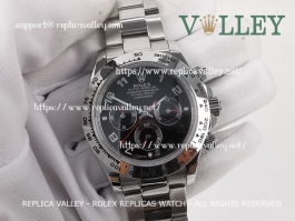 Rolex Replica Daytona Watches 116509 Black Racing Dial
