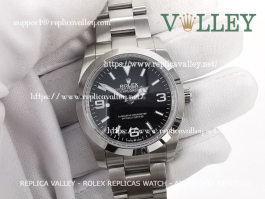 Rolex Explorer 124270 Oystersteel Unisex 36MM Black Dial